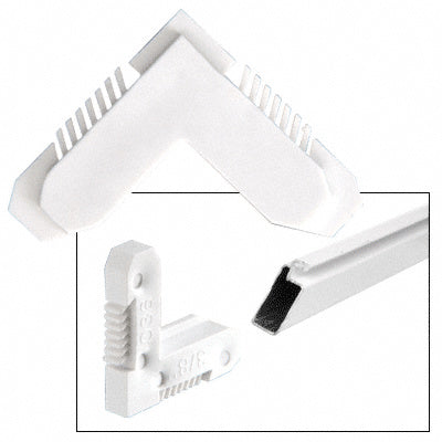 CRL Plastic Miter Corners for WSFL7 and WSFL8 Screen Frame