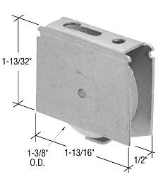 CRL 1-3/8" Nylon Screen Roller Assembly for Pella® Doors