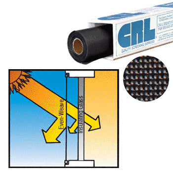 CRL Even-Weave Solar Screen Mesh